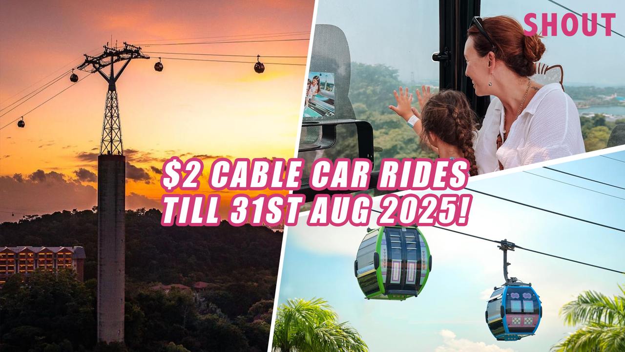 1-FOR-1 SINGAPORE CABLE CAR RIDES AT JUST $2 PER PERSON TILL 31ST ...