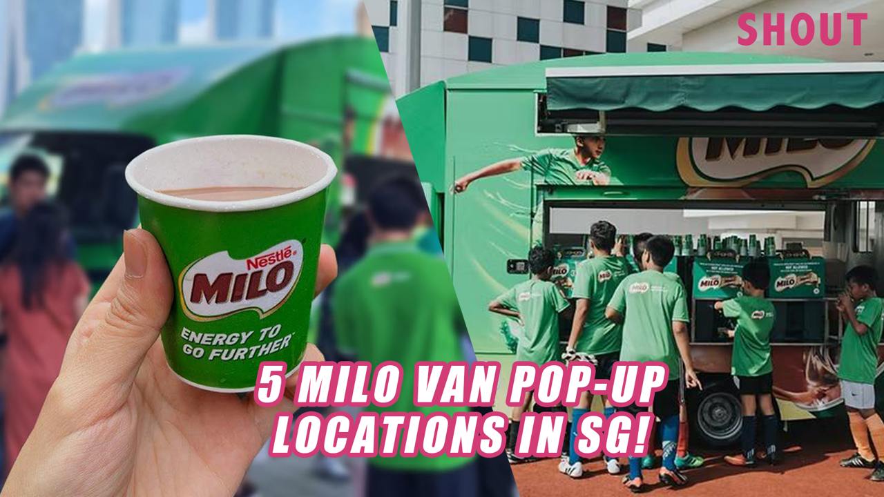 ROVING MILO VAN IS BACK WITH FREE MILO AT 5 LOCATIONS IN SINGAPORE TILL ...