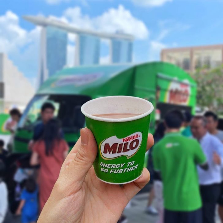 ROVING MILO VAN IS BACK WITH FREE MILO AT 5 LOCATIONS IN SINGAPORE TILL ...
