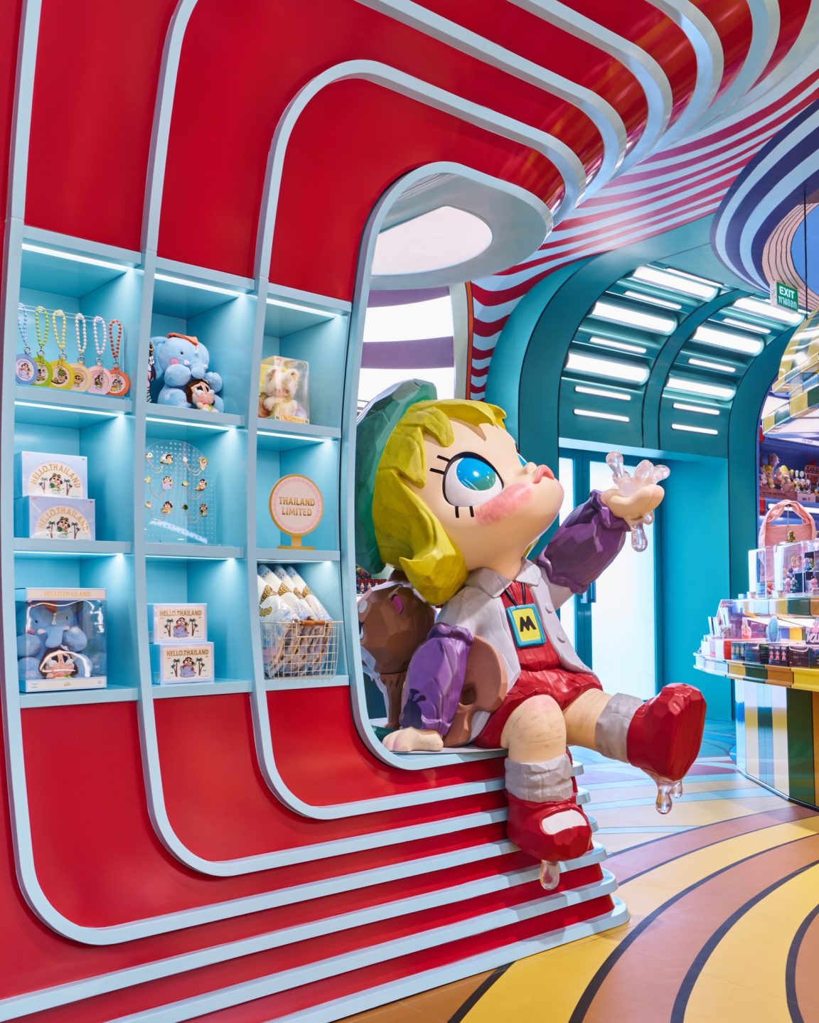 NEW MEGA 2-STOREY POP MART GLOBAL LANDMARK STORE IN BANGKOK WITH 4 ...