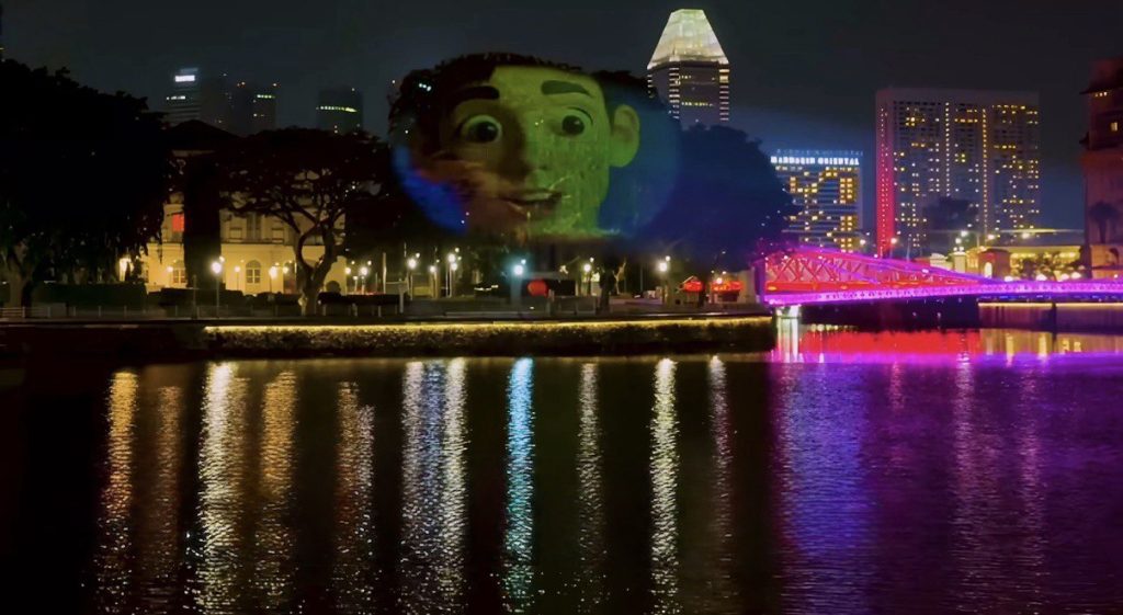 FREE LIGHT SHOW PROJECTIONS ALONG THE SINGAPORE RIVER TILL 21ST ...