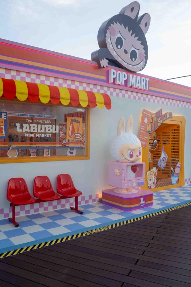 LABUBU MINI MARKET-THEMED POP-UP STORE & LIFE-SIZED 2.4-METRE TALL ...