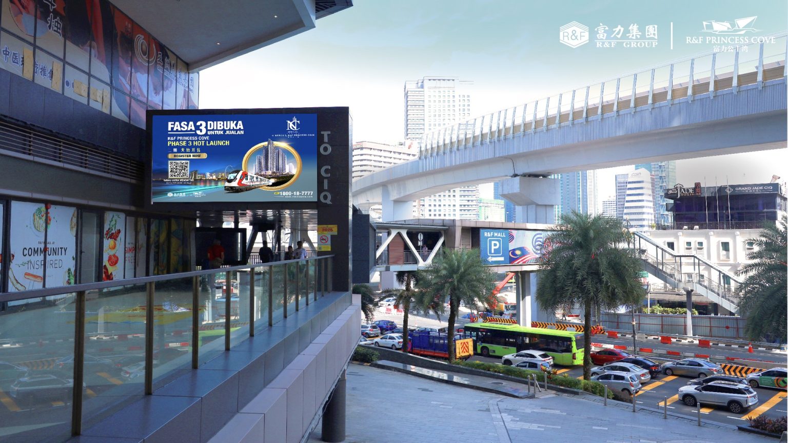 R&F BRIDGE IN JOHOR BAHRU IS FINALLY REOPENED: FULLY SHELTERED DIRECT ...