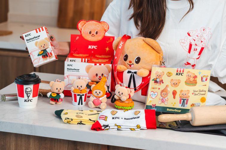 KFC X BUTTERBEAR LAUNCHES NEW MERCHANDISE IN SINGAPORE THIS 15TH ...