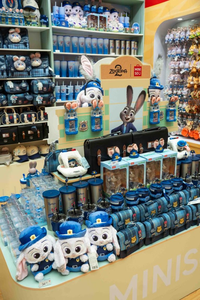 FIRST MINISO X ZOOTOPIA POP-UP STORE OPENS IN SINGAPORE WITH OVER 240 ...