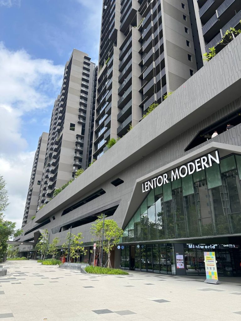 FIRST LOOK AT NEW PET-FRIENDLY LENTOR MODERN LIFESTYLE MALL: 96,000 ...