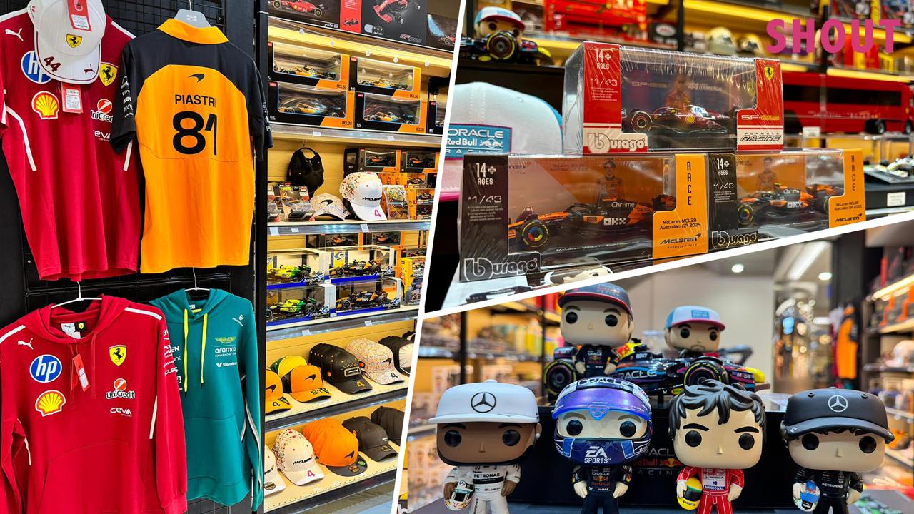 SINGAPORE’S FIRST F1 RACING-THEMED STORE: OFFICIAL F1 MERCHANDISE, TOYS ...
