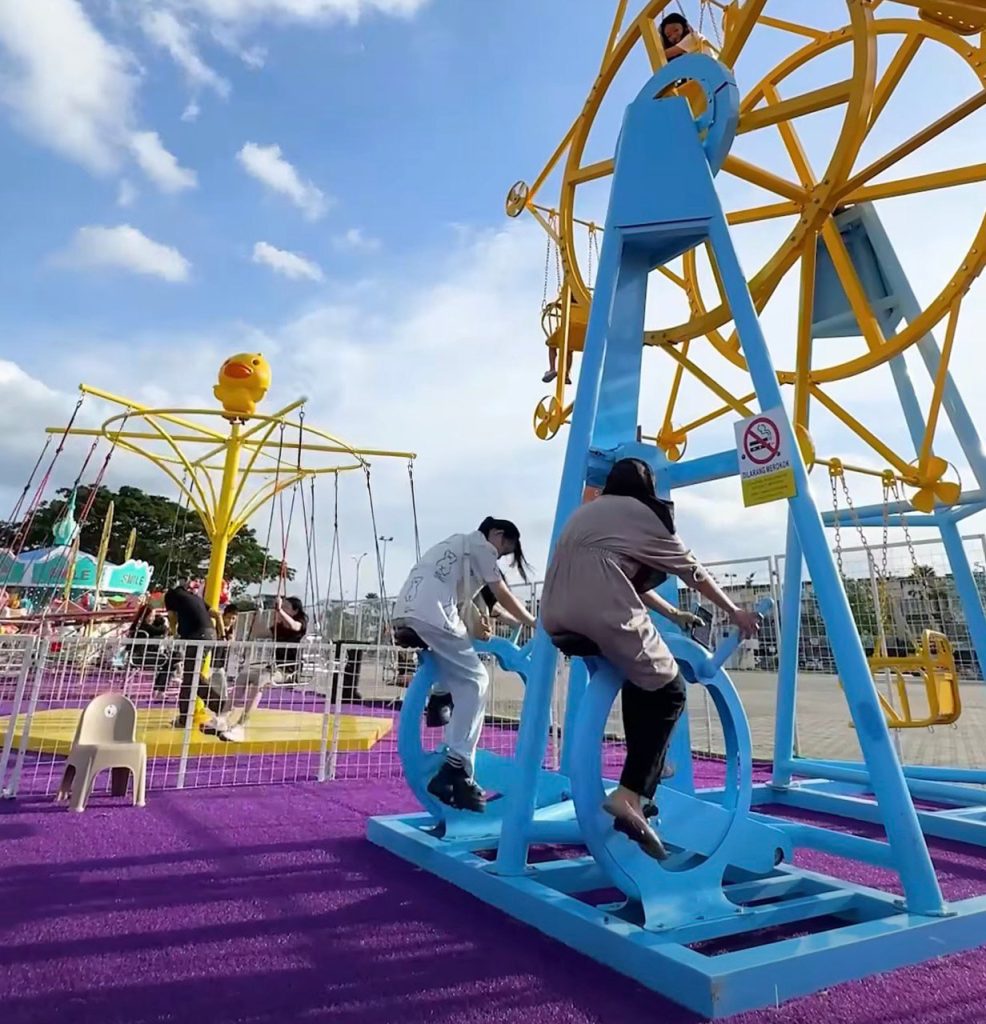 NEW RAINBOW AMUSEMENT PARK POP-UP IN JOHOR BAHRU WITH HUMAN-POWERED ...