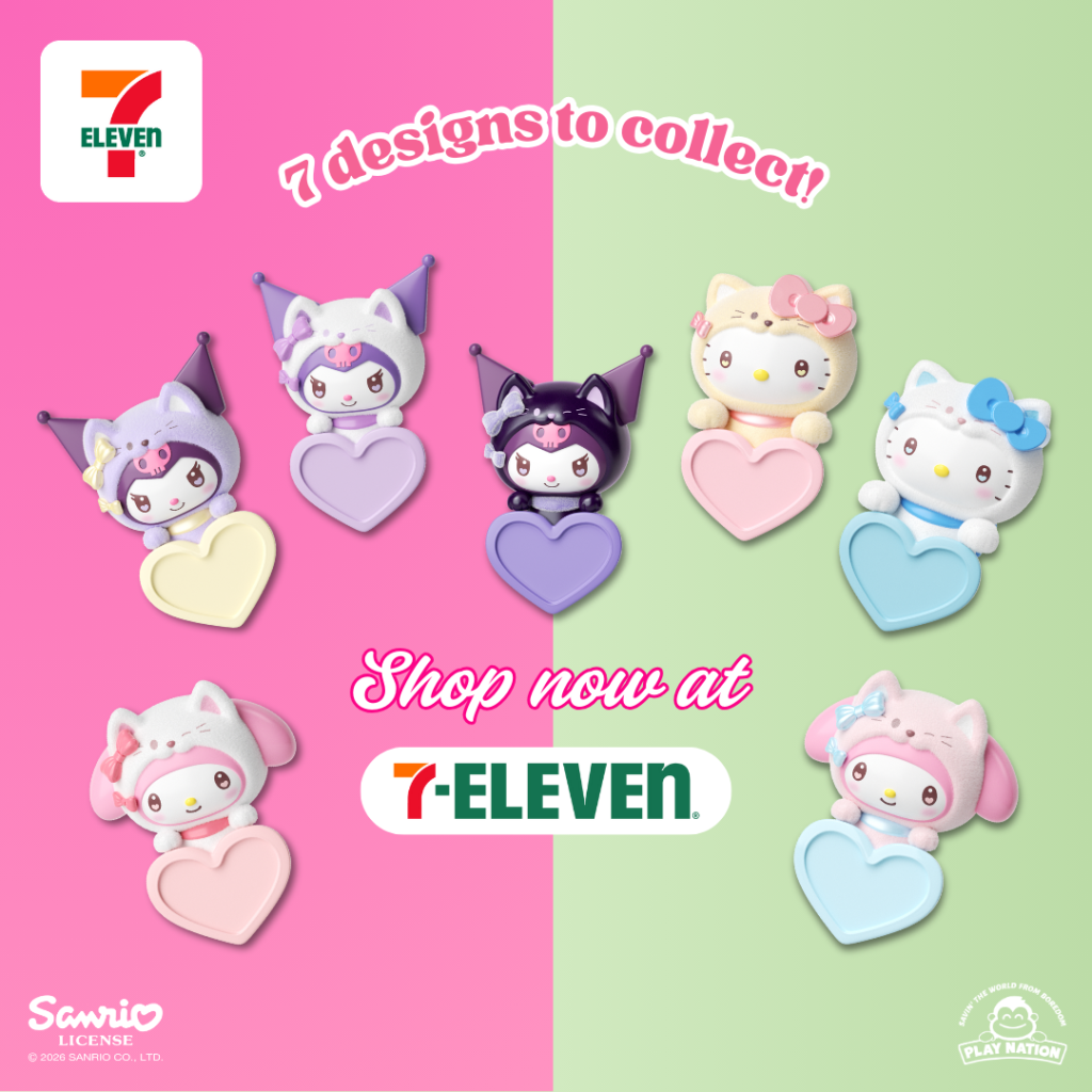 SANRIO LAUNCHES NEW MERCHANDISE AT 7/11 FROM $8.90: BLIND BOX FIGURINES ...
